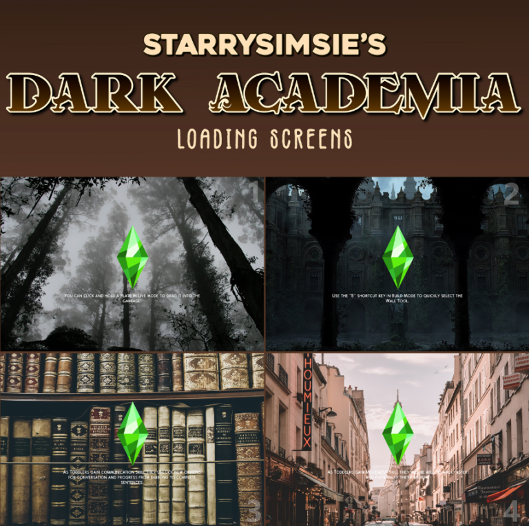 25+ Custom Sims 4 Loading Screens Downloads