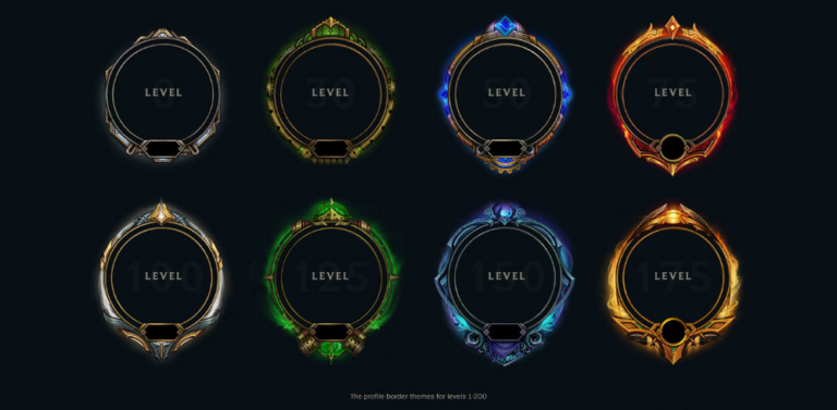 League of Legends: All Level Borders Explained
